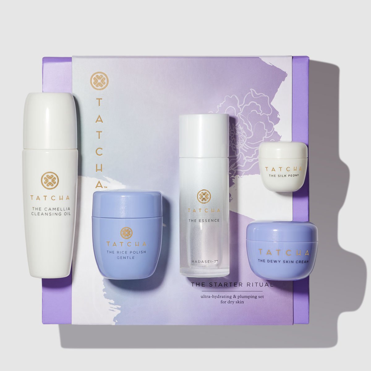 Tatcha The Starter Ritual Set Ultra Hydrating for Dry Skin 2 Week Introductory Set Value Dry to Mature